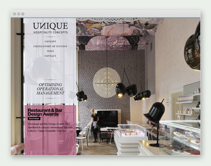 Unique Hospitality Concepts ∴ Quasi